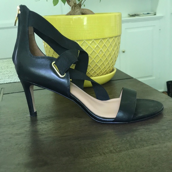 Sigerson Morrison | Shoes | Sigerson Morrison Black Leather Sandal ...